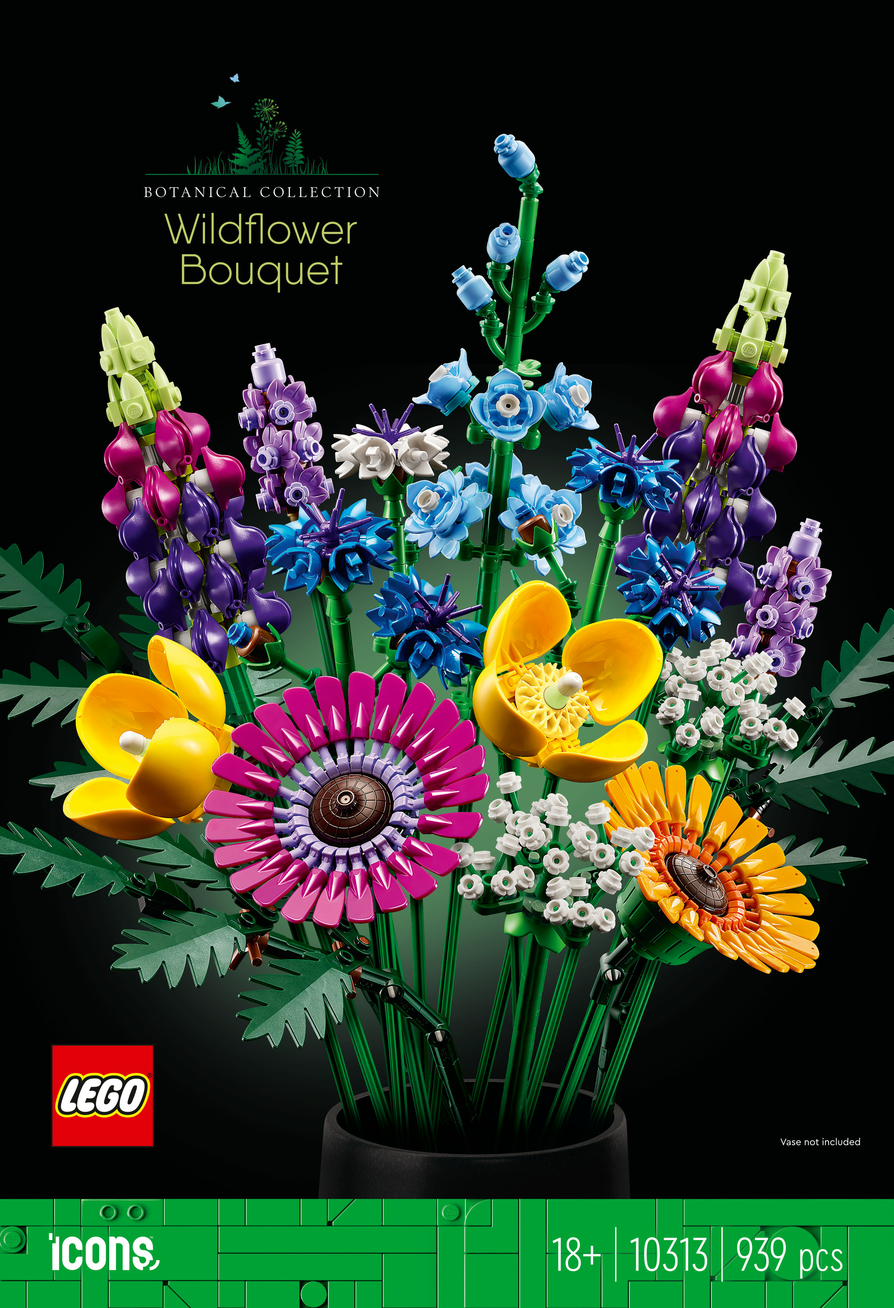 LEGO ICONS Bouquet fiori selvatici | Carrefour