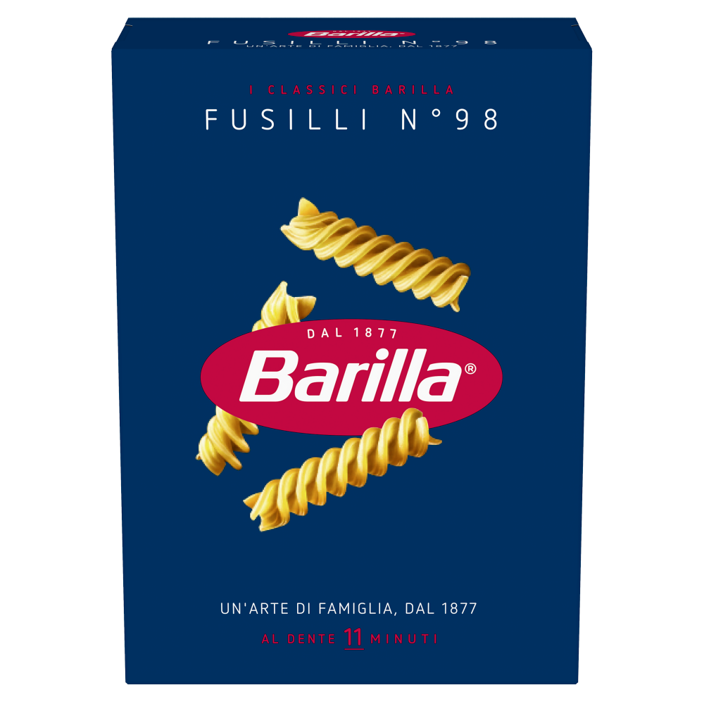 Barilla Pasta Fusilli n.98 100% Grano Italiano 500g | Carrefour
