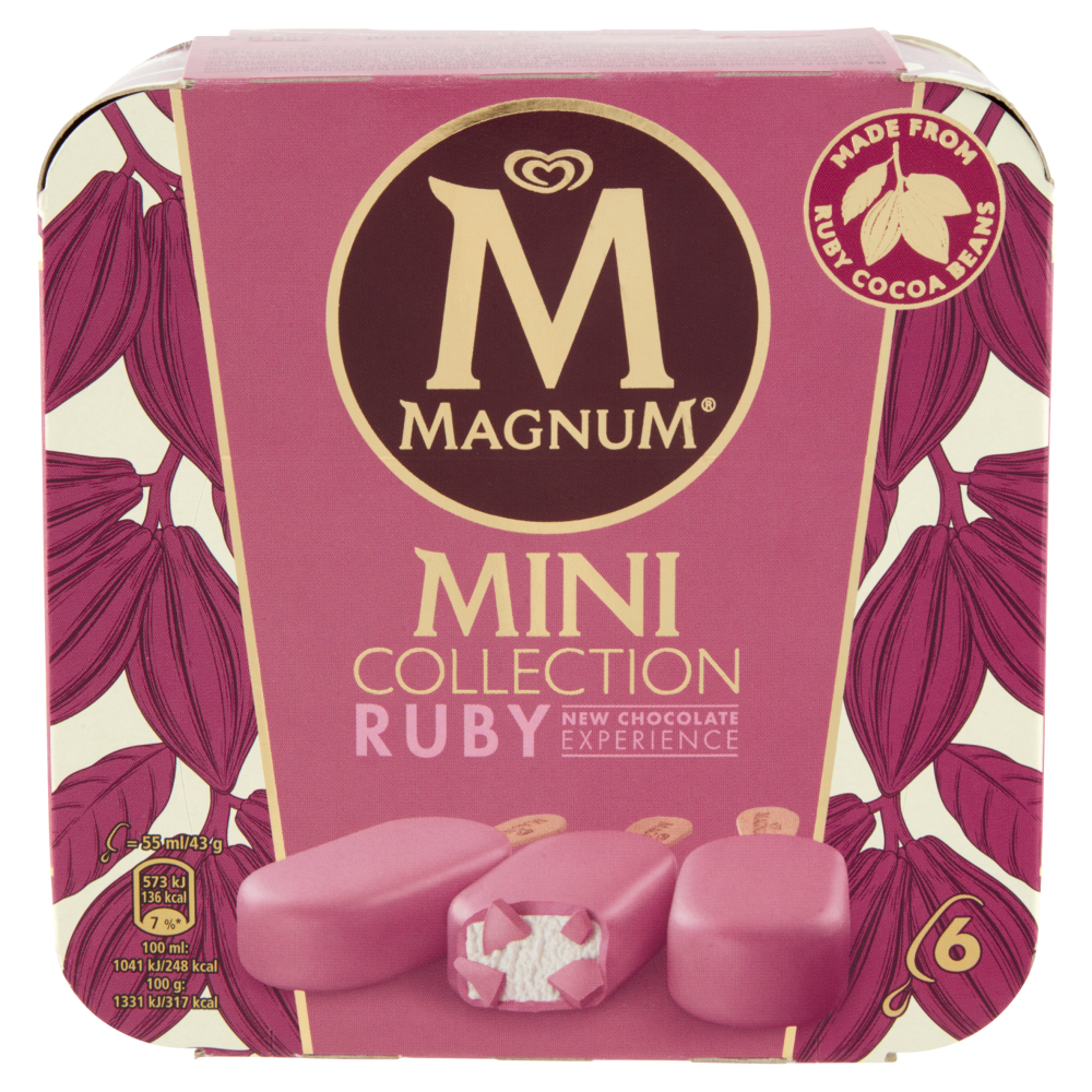 Magnum Mini Collection Ruby 6 x 43 g | Carrefour