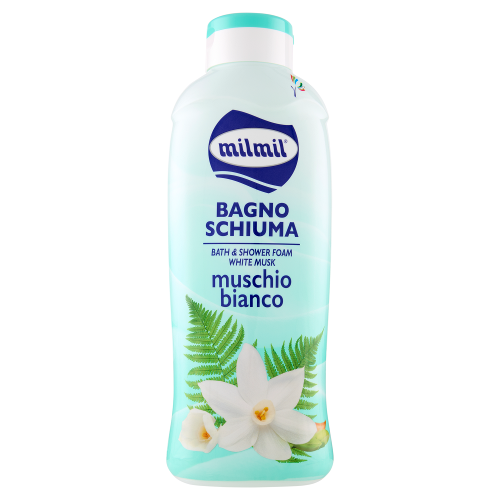 milmil Bagno Schiuma muschio bianco 1000 ml | Carrefour