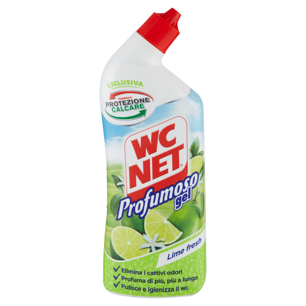 Wc Net - Pulitore WC Liquido, Profumoso Gel, Prevenzione Calcare e ...