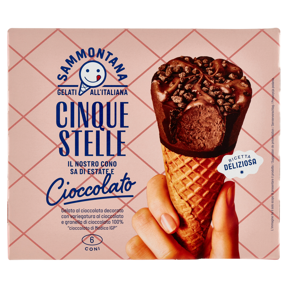 Sammontana Cinque Stelle Cioccolato 6 x 60 g | Carrefour