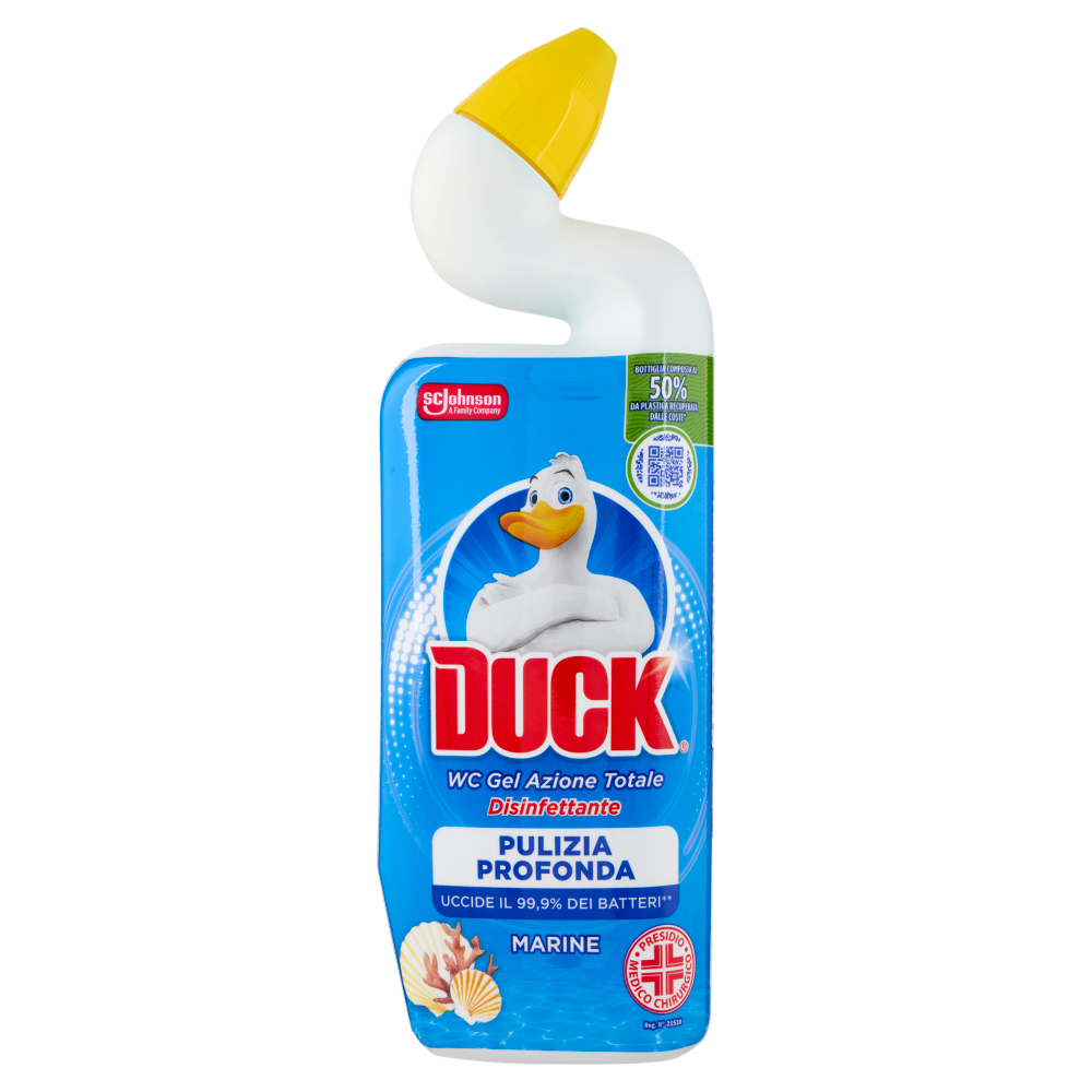 Duck WC Gel Disinfettante - Liquido per WC, Fragranza Marine, 750ml ...