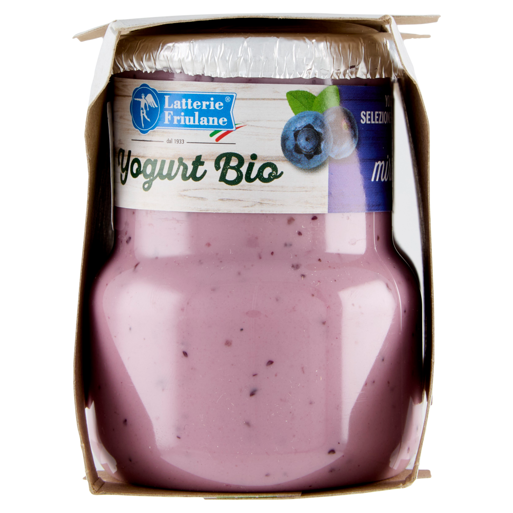 Latterie Friulane Yogurt Bio mirtillo 2 x 125 g | Carrefour