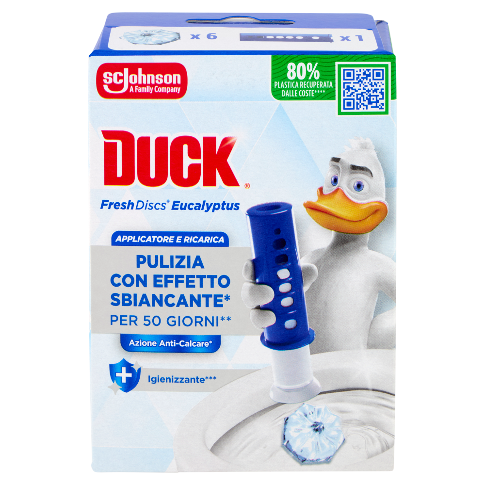 Duck Fresh Discs - Base per Dischi Gel Igienizzanti WC, Fragranza ...