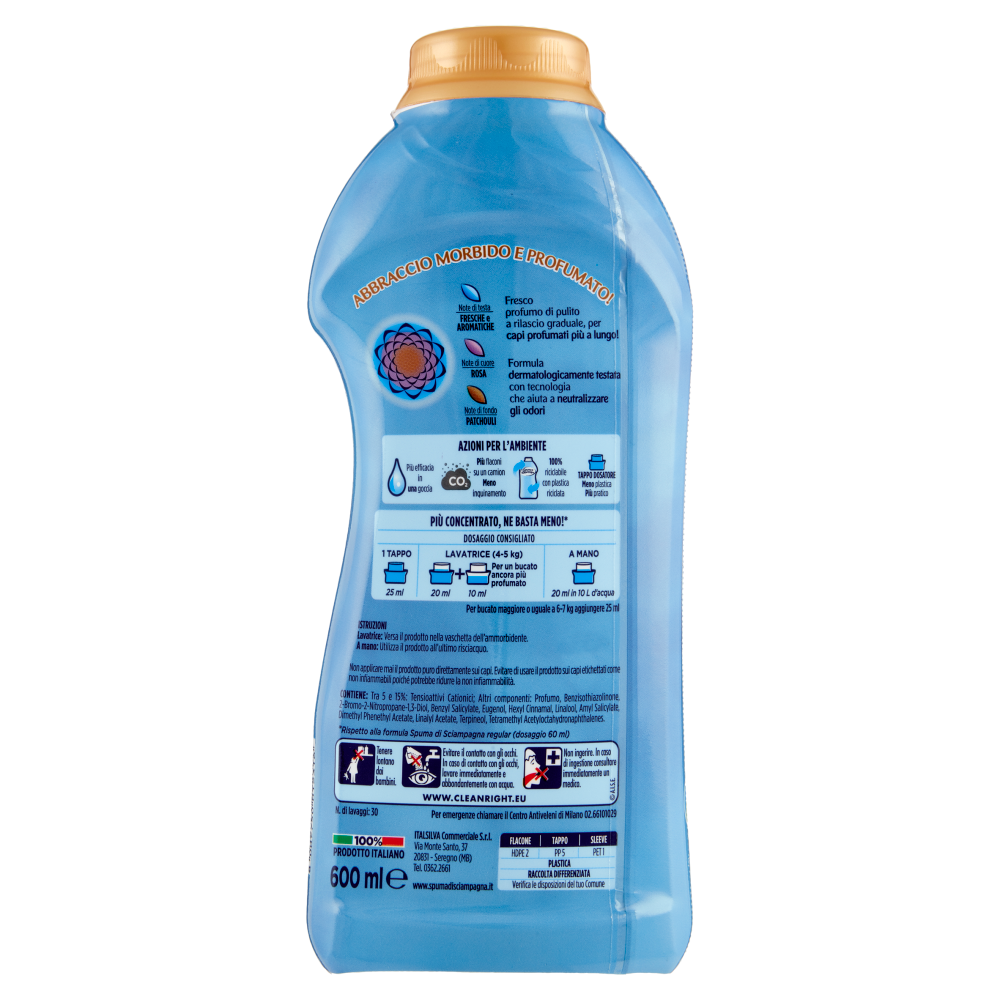 Spuma di Sciampagna Ammorbidente Concentrato Fresca Rugiada 600 ml | Carrefour