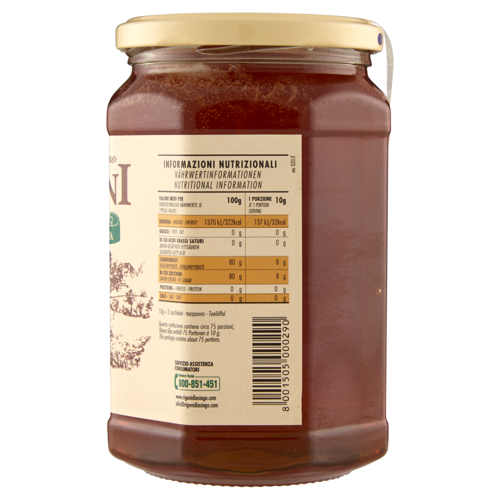 Rigoni di Asiago Miele italiano Rigoni 750 g | Carrefour