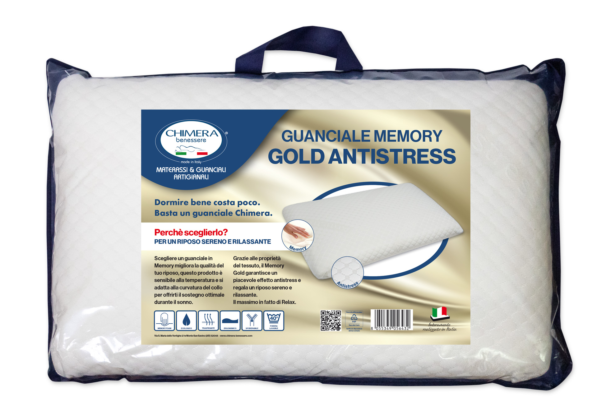 Chimera Guanciale Memory Gold: prezzi e offerte | Carrefour