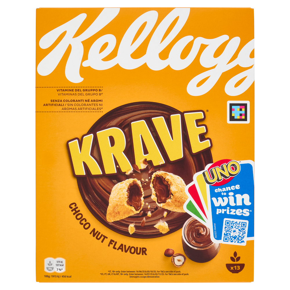 Kellogg's Krave Choco Nut Flavour 410 g | Carrefour