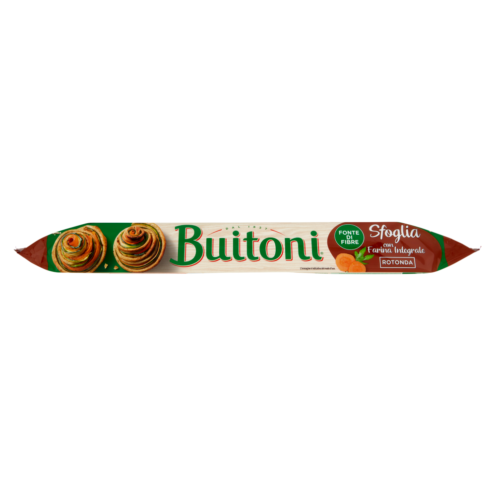 BUITONI Pasta Sfoglia con Farina Integrale Rotonda Rotolo 230g | Carrefour