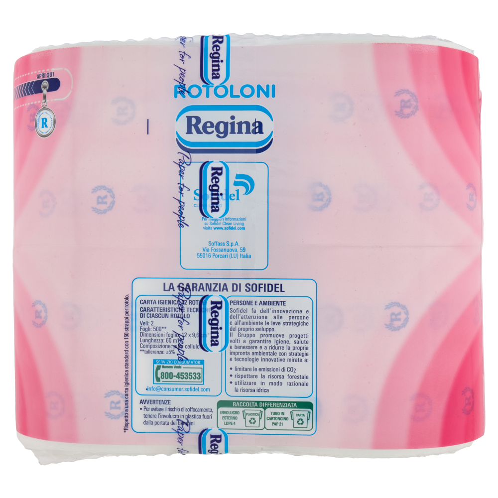 Rotoloni Regina carta igienica 12 rotoli | Carrefour