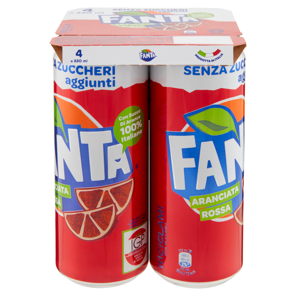 FANTA Zero Blood Orange Sleek 33 cl | Carrefour