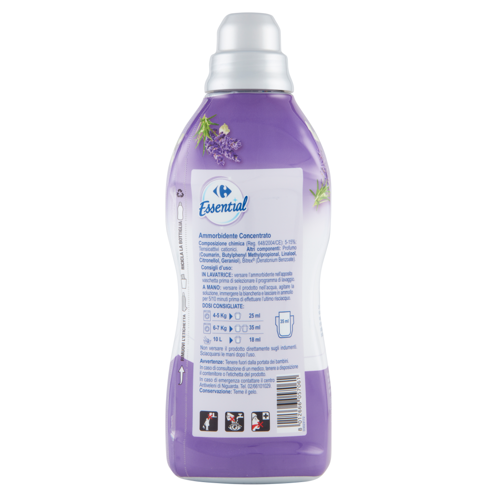 Carrefour Essential Ammorbidente concentrato Fiori di Lavanda 750 ml | Carrefour