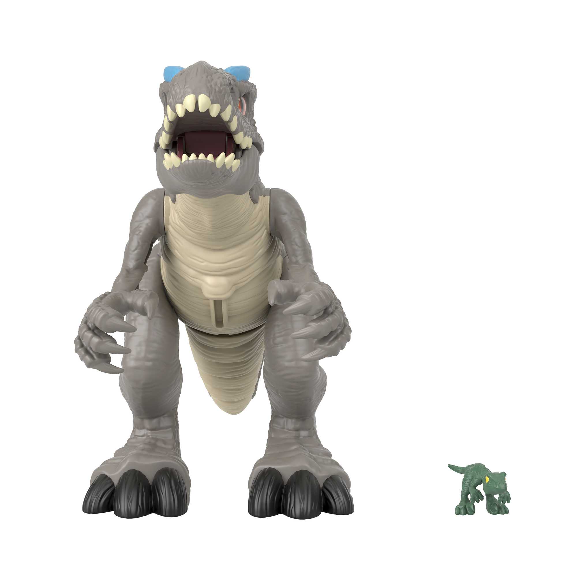 Fisher-Price Imaginext - Jurassic World, Dinosauro Indominus Rex per bambini da 3 anni in su ...