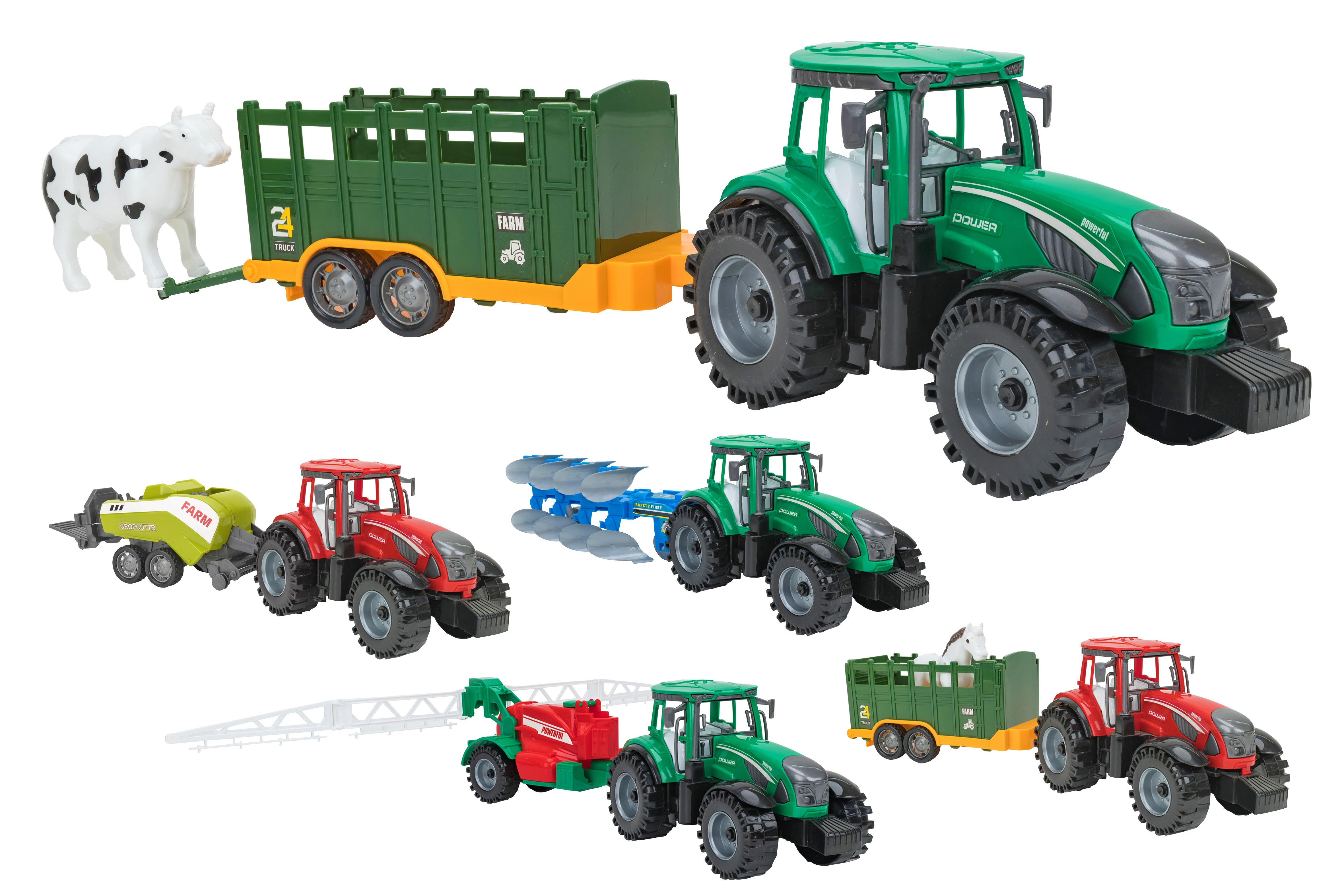 W'Toy Trattore con Rimorchio, 5 assortiti | Carrefour