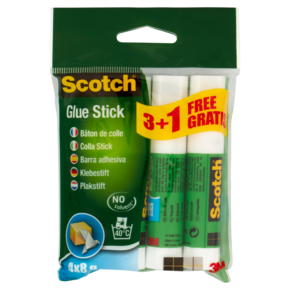 Scotch Colla Stick 4 x 8 g | Carrefour