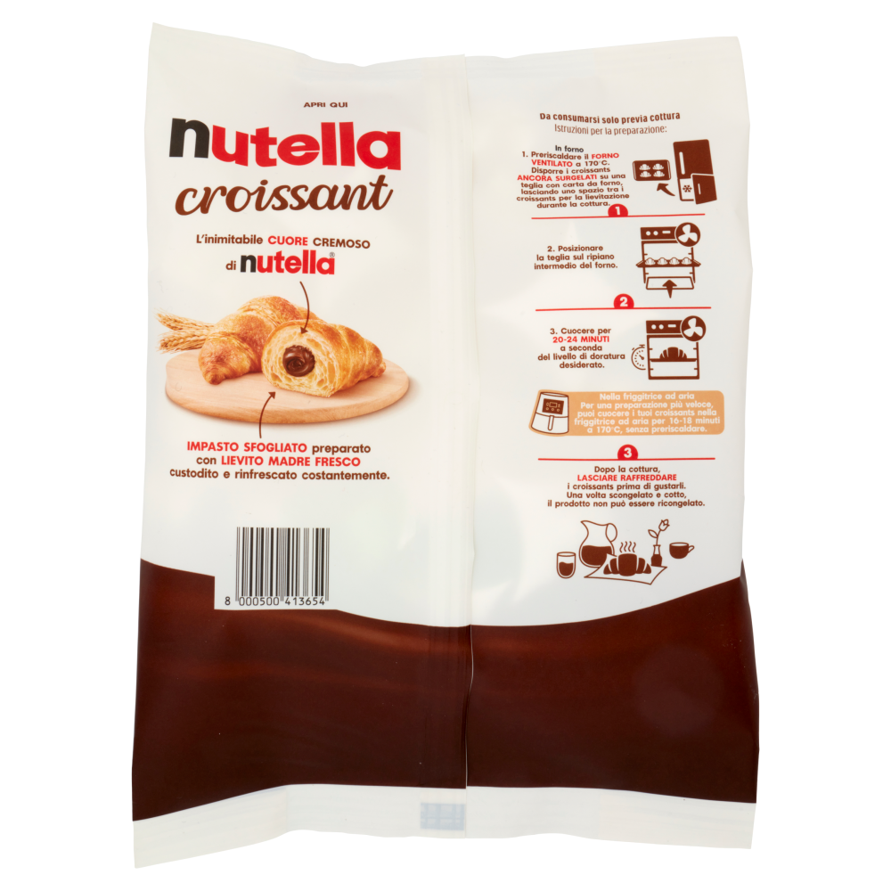 nutella croissant 4 pezzi 340 g | Carrefour