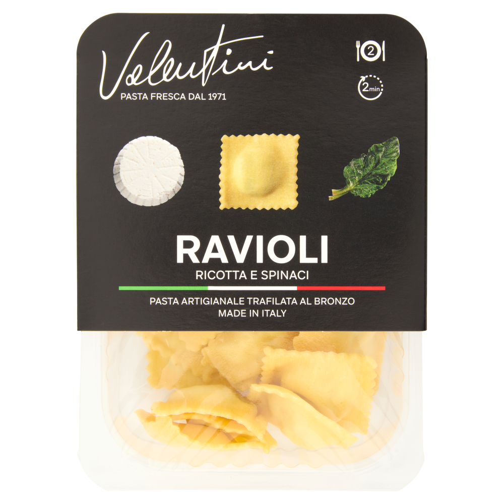 Valentini Ravioli Ricotta e Spinaci 250 g | Carrefour