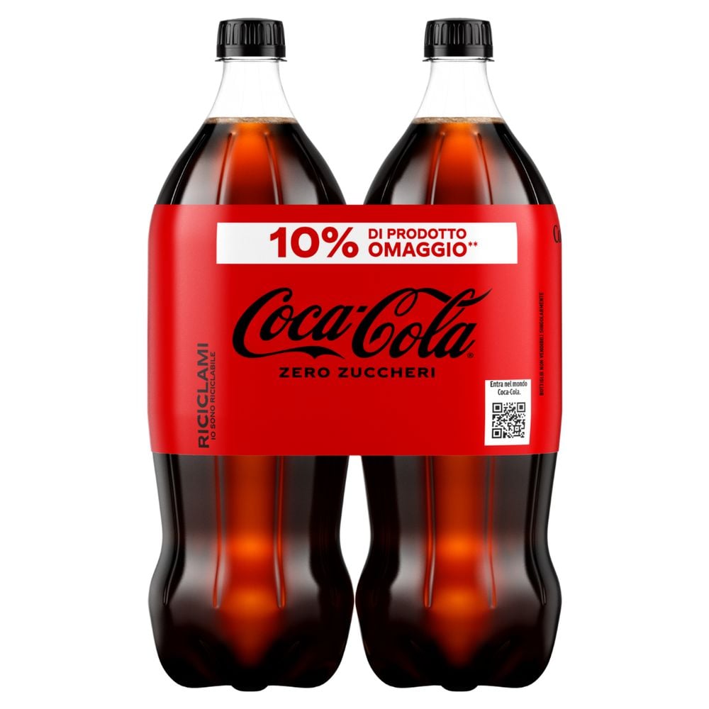 Coca-Cola Zero Zuccheri 2 x 1.5L | Carrefour