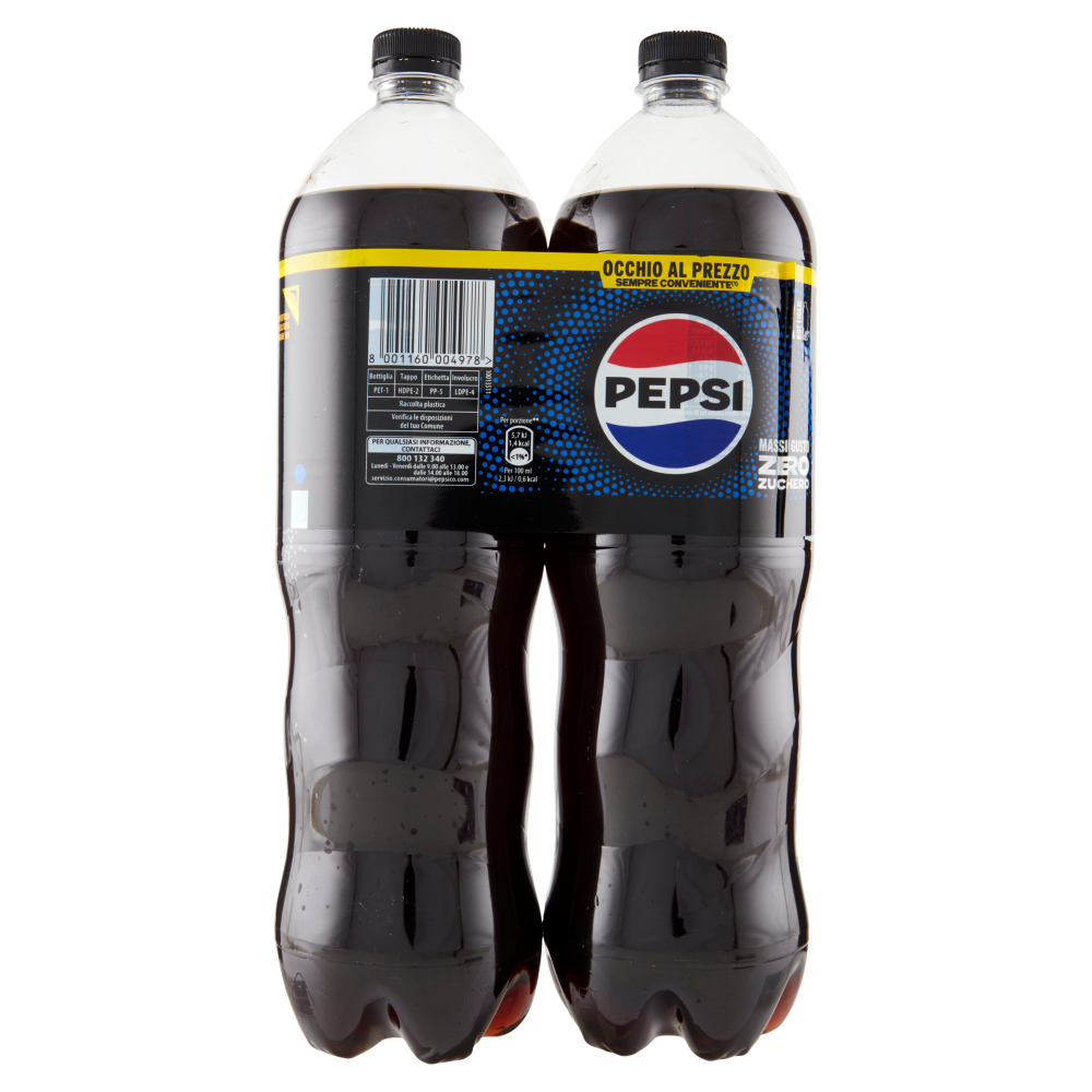 Pepsi Zero Zucchero 2 x 1,5 L | Carrefour
