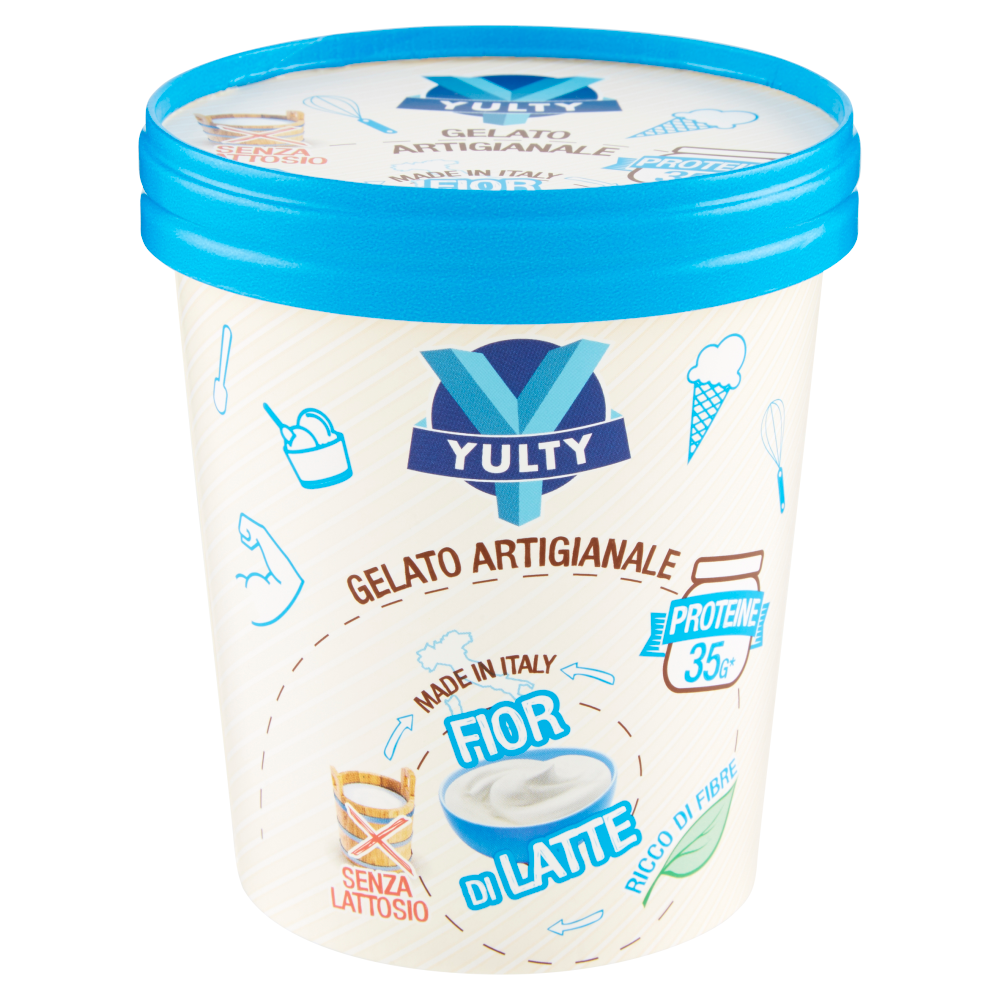 Yulty Gelato Artigianale Fior di Latte 330 g | Carrefour
