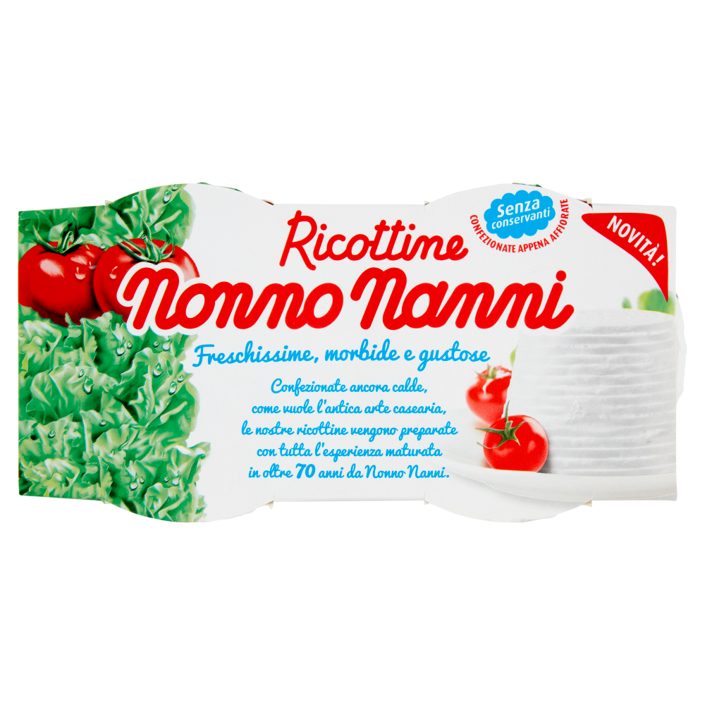 Nonno Nanni Ricottine 2 x 100 g | Carrefour