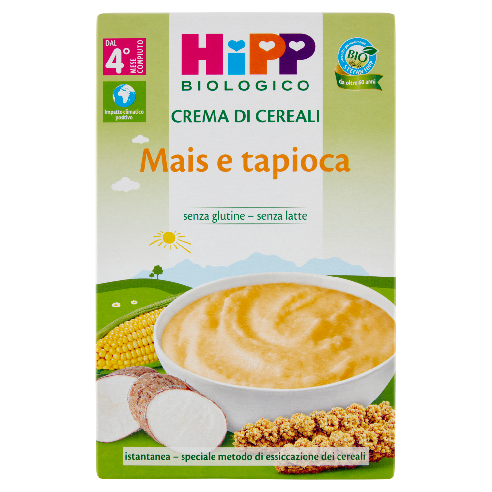 HiPP Biologico Crema di Cereali Mais e tapioca 200 g | Carrefour