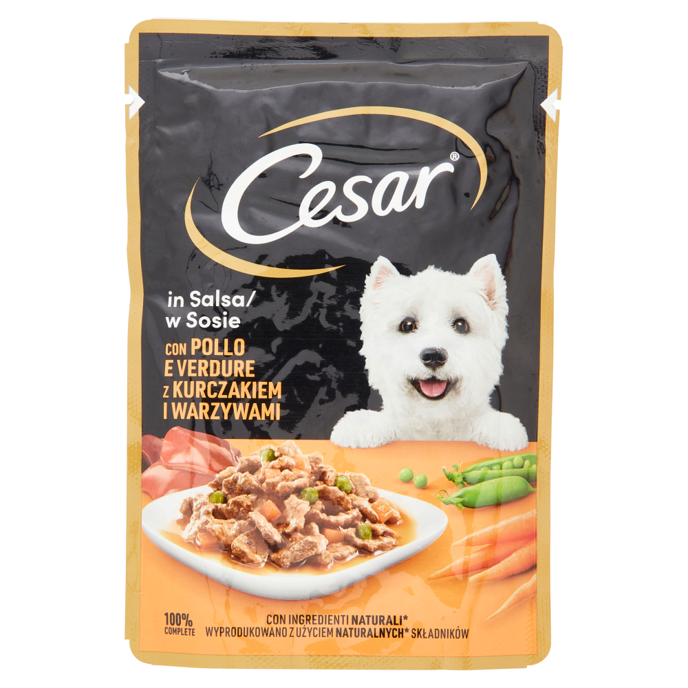 Cesar con Pollo e Verdure in Salsa 100 g | Carrefour