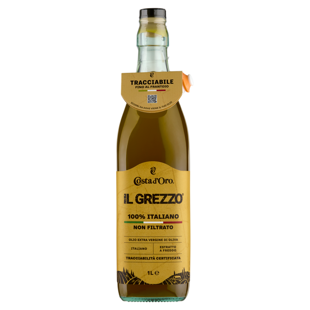 Costa d'Oro il Grezzo 100% Italiano Non Filtrato Olio Extra Vergine di ...