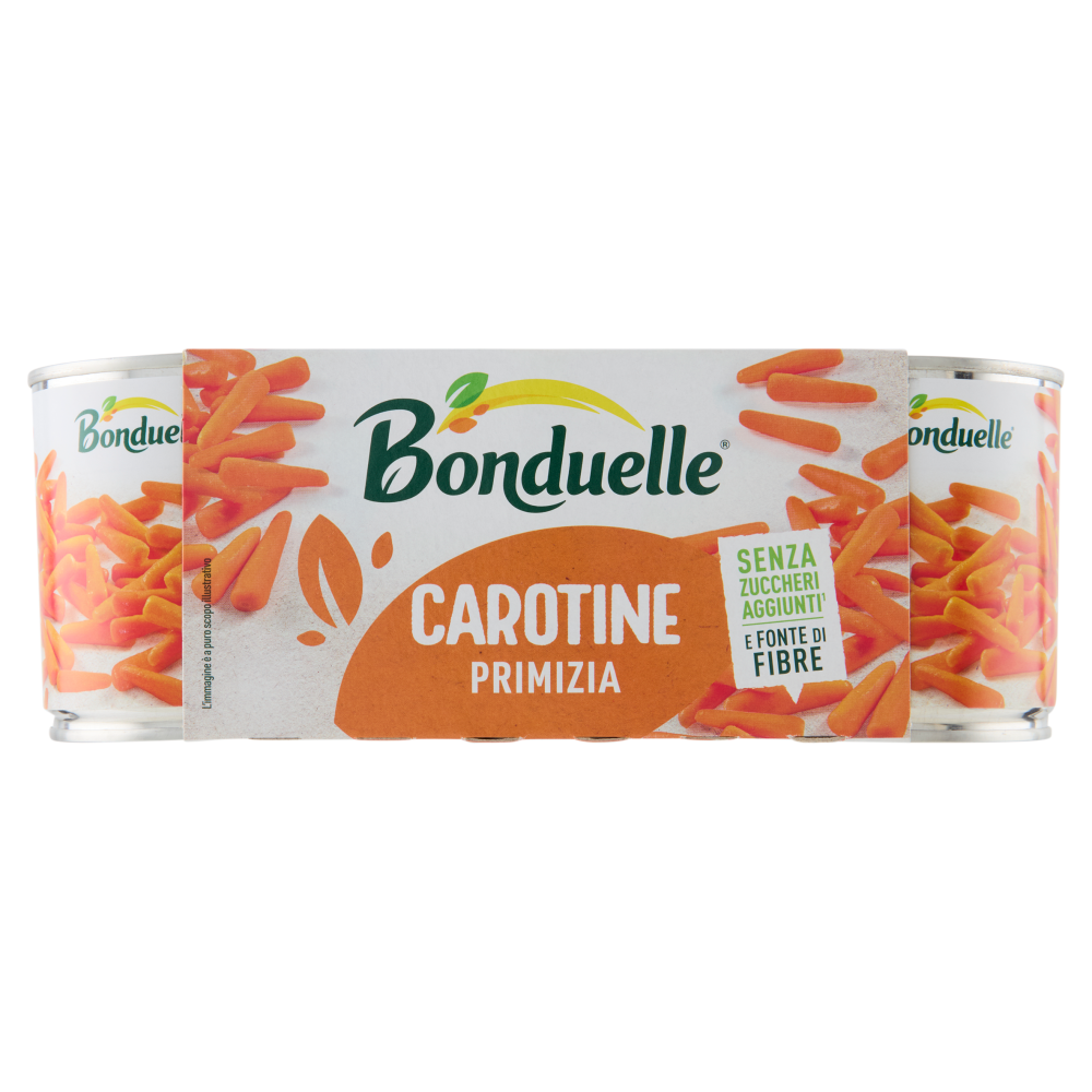 Bonduelle Carotine Primizia 3 x 200 g | Carrefour