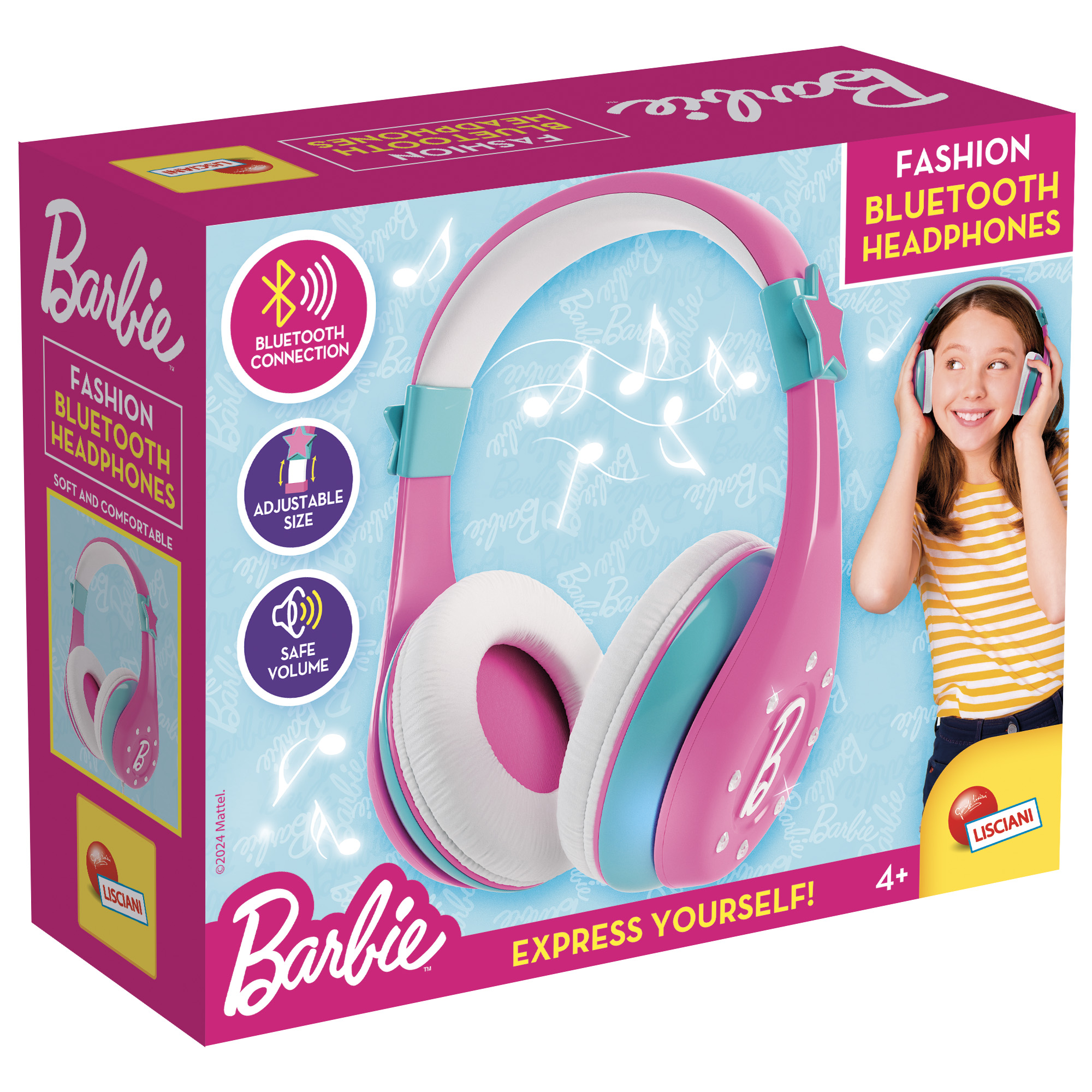 Lisciani Barbie Fashion Bluetooth Headphones | Carrefour