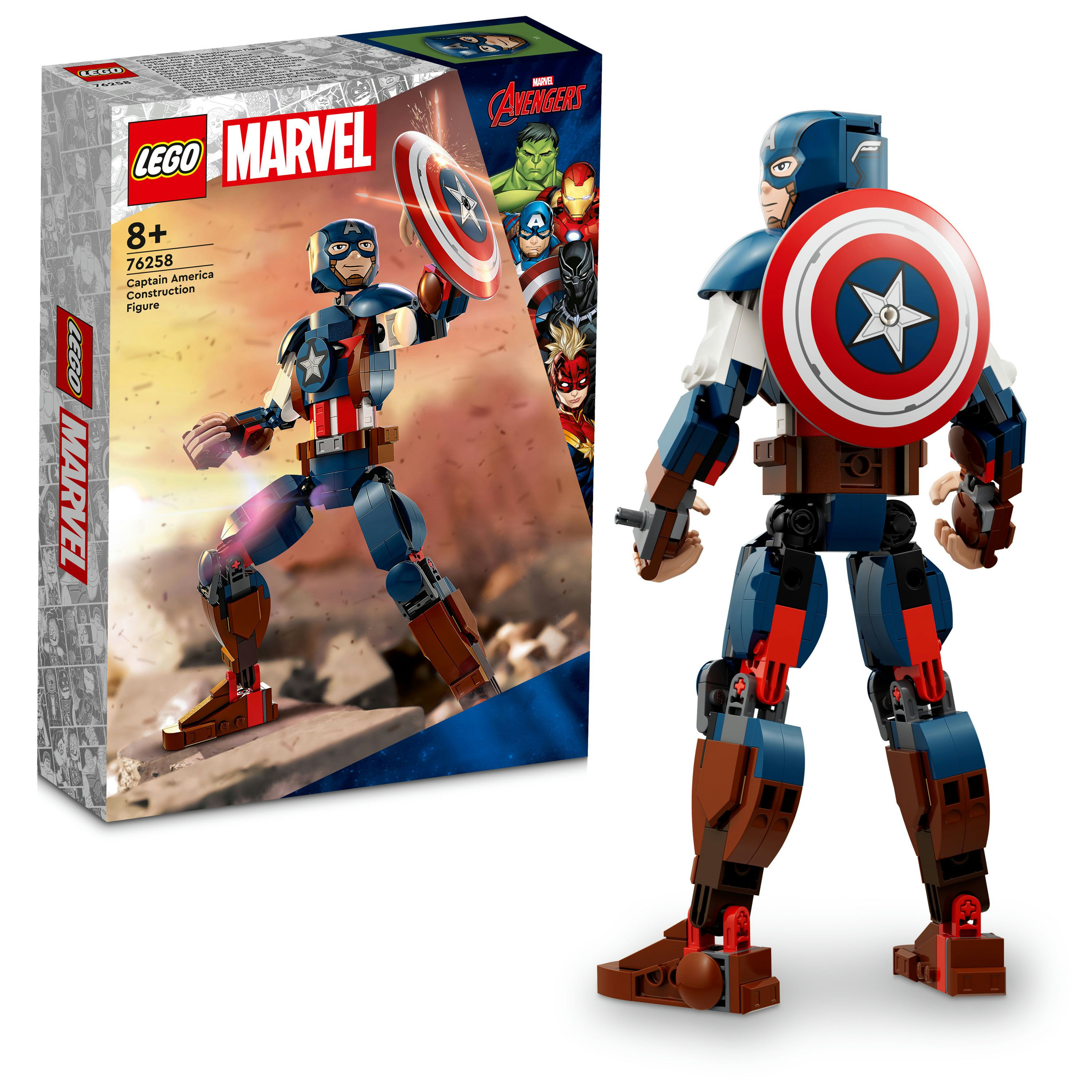 LEGO Marvel Super Heroes Personaggio di Captain America | Carrefour