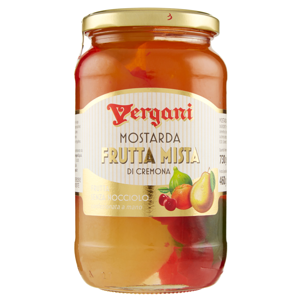 Vergani Mostarda Frutta Mista di Cremona 730g | Carrefour