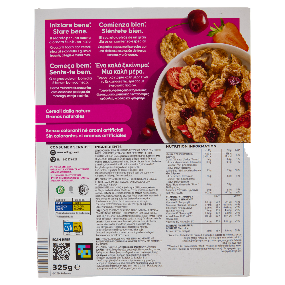 Kellogg's Special K Red Fruits 325 g | Carrefour