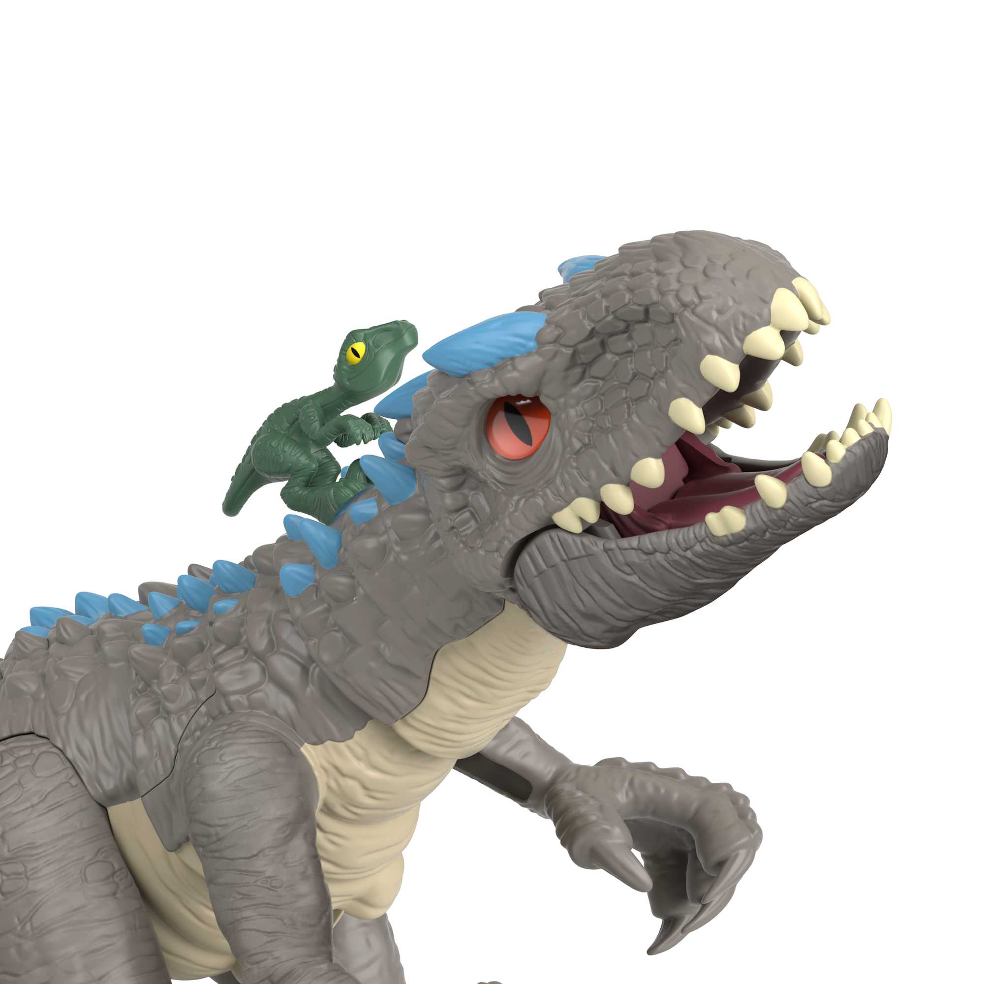 Fisher-Price Imaginext - Jurassic World, Dinosauro Indominus Rex per bambini da 3 anni in su ...