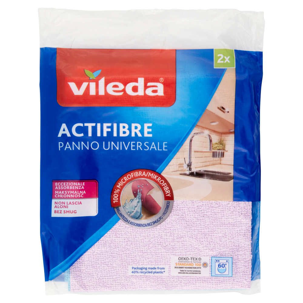 Vileda Actifibre Universal 2 pz | Carrefour