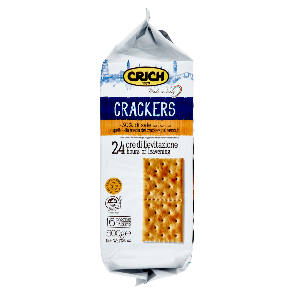 Crich Crackers -30% di sale 16 x 31,25 g | Carrefour