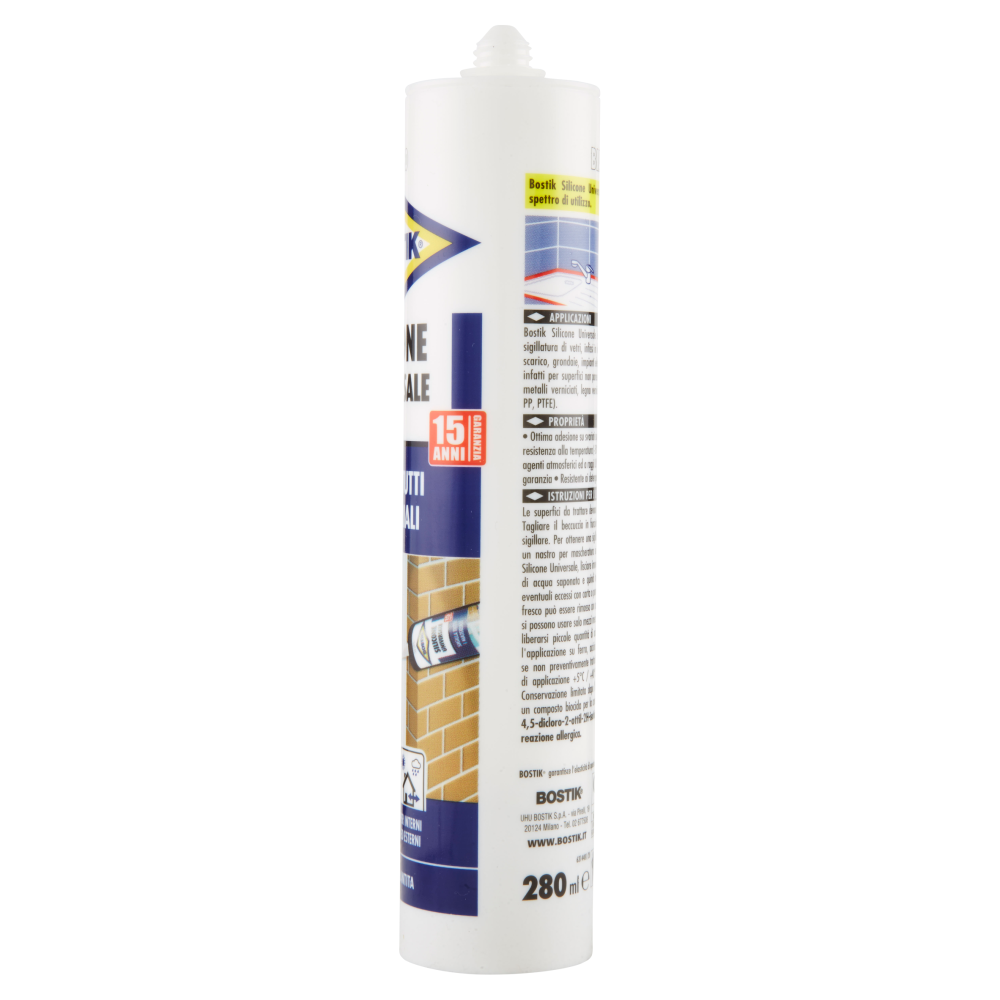 Bostik Silicone Universale Bianco 280 ml | Carrefour