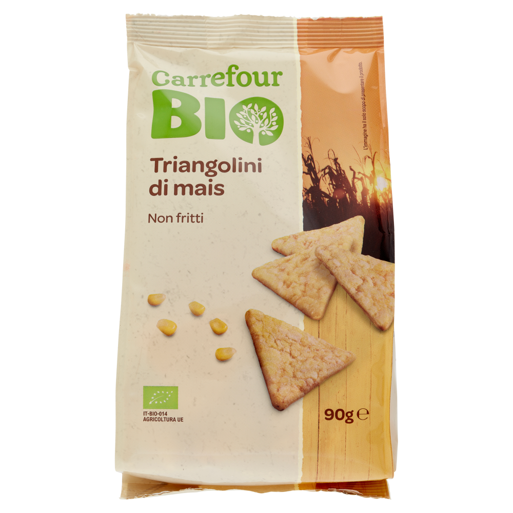 Carrefour Bio Triangolini di mais 90 g | Carrefour