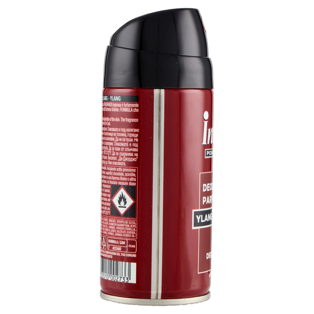 Intesa Pour Homme Deodorant Parfumé Ylang-Ylang Body Spray 150 mL ...