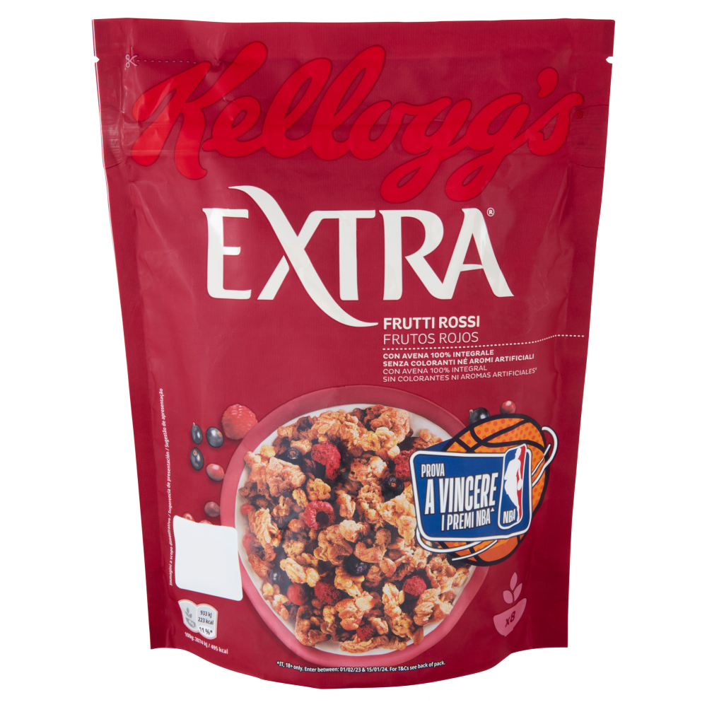 Kellogg's Extra Frutti Rossi 375 g | Carrefour