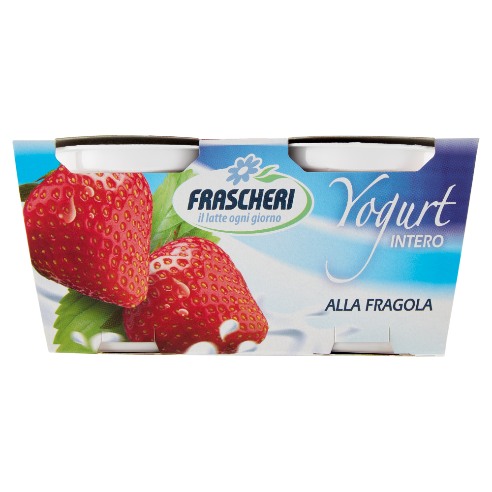 Frascheri Yogurt Intero alla Fragola 2 x 125 g | Carrefour