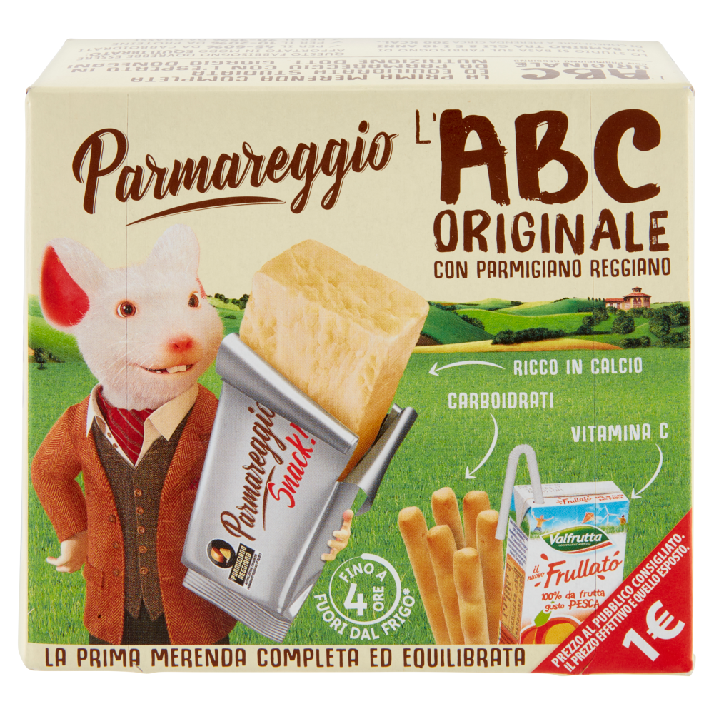 Parmareggio l'ABC della merenda con Parmigiano Reggiano | Carrefour