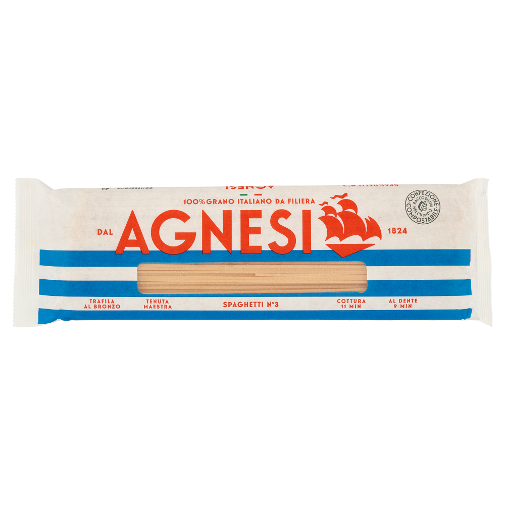Agnesi Spaghetti N° 3 500 g | Carrefour