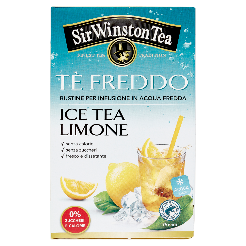 Sir Winston Tea Tè Freddo Ice Tea Limone 18 x 2,5 g | Carrefour