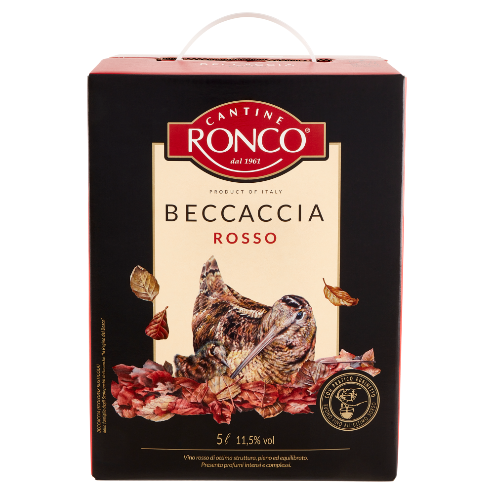Cantine Ronco Beccaccia Rosso 5 l | Carrefour
