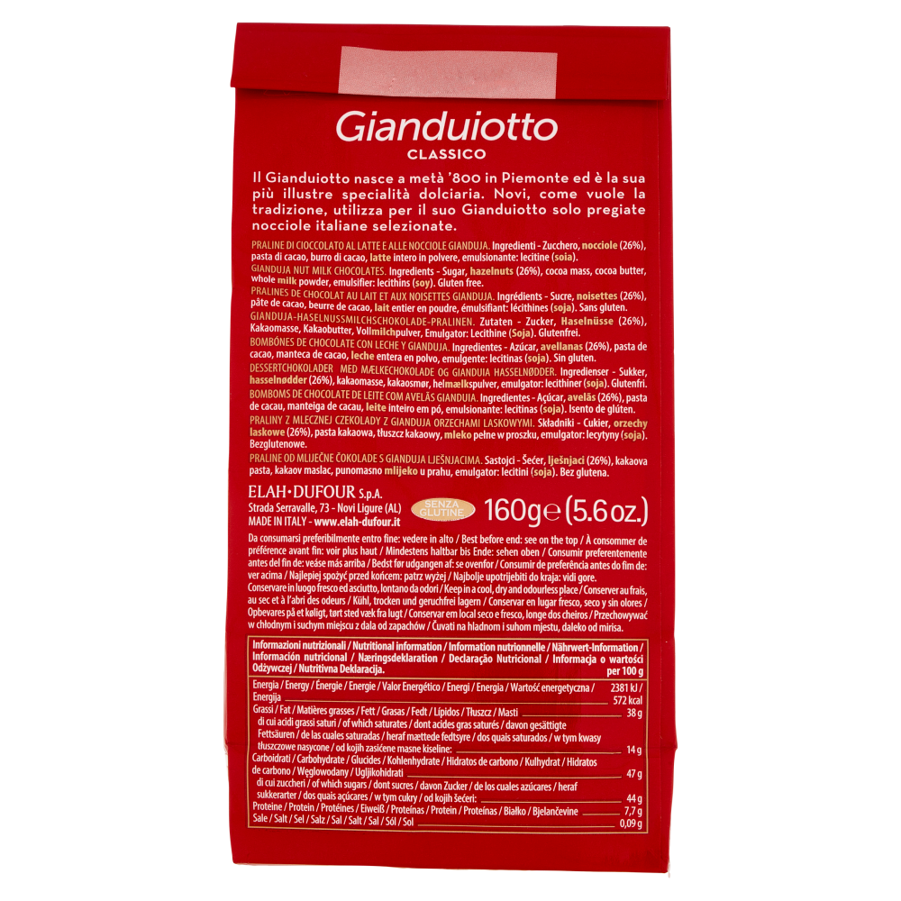 Novi Gianduiotto Classico 160 g | Carrefour