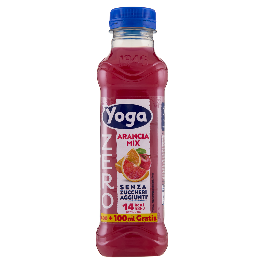 Yoga Zero Arancia Mix Senza Zuccheri Aggiunti* 500 ml | Carrefour