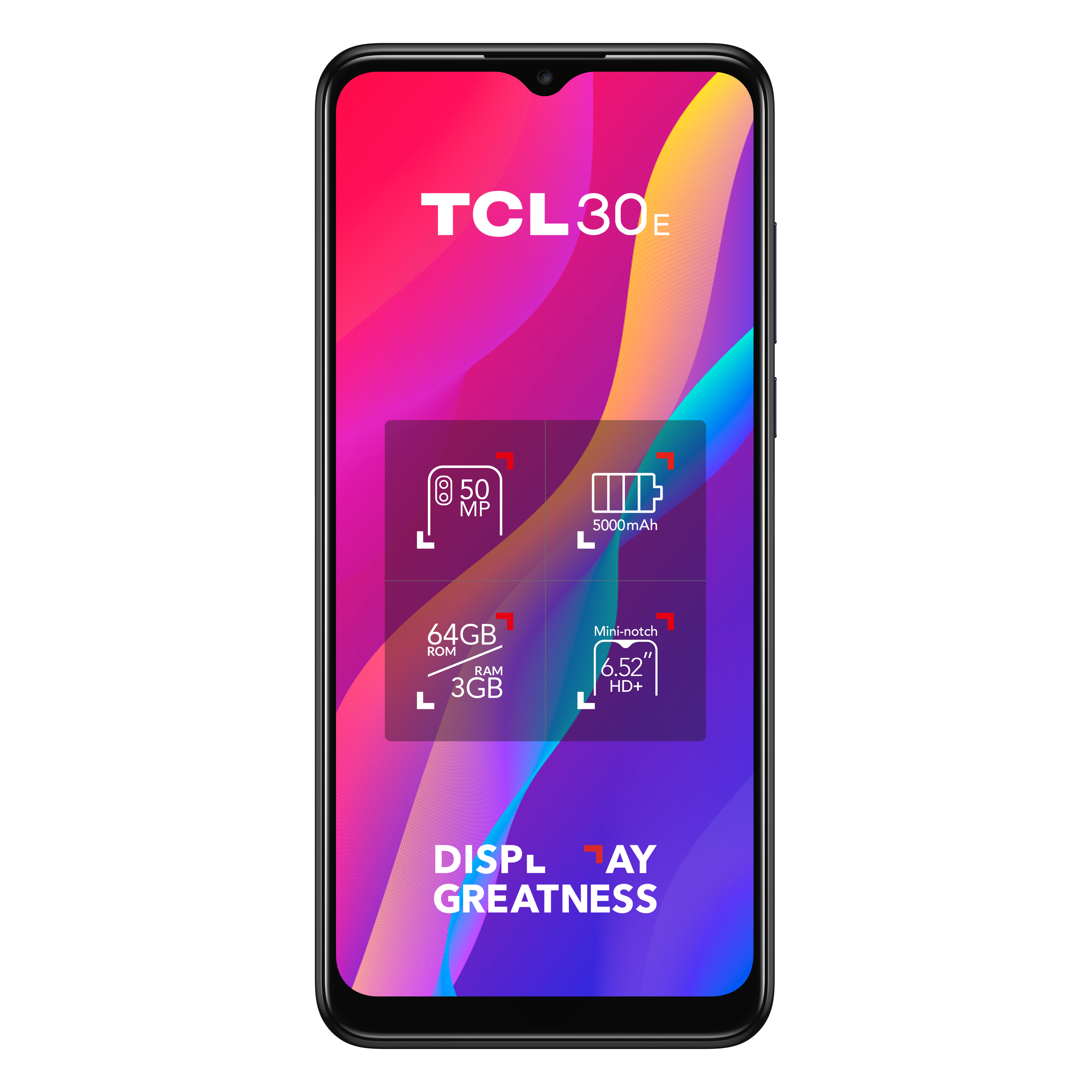 TCL 30E 16,6 cm (6.52") Doppia SIM Android 12 4G USB tipo-C 3 GB 64 GB ...