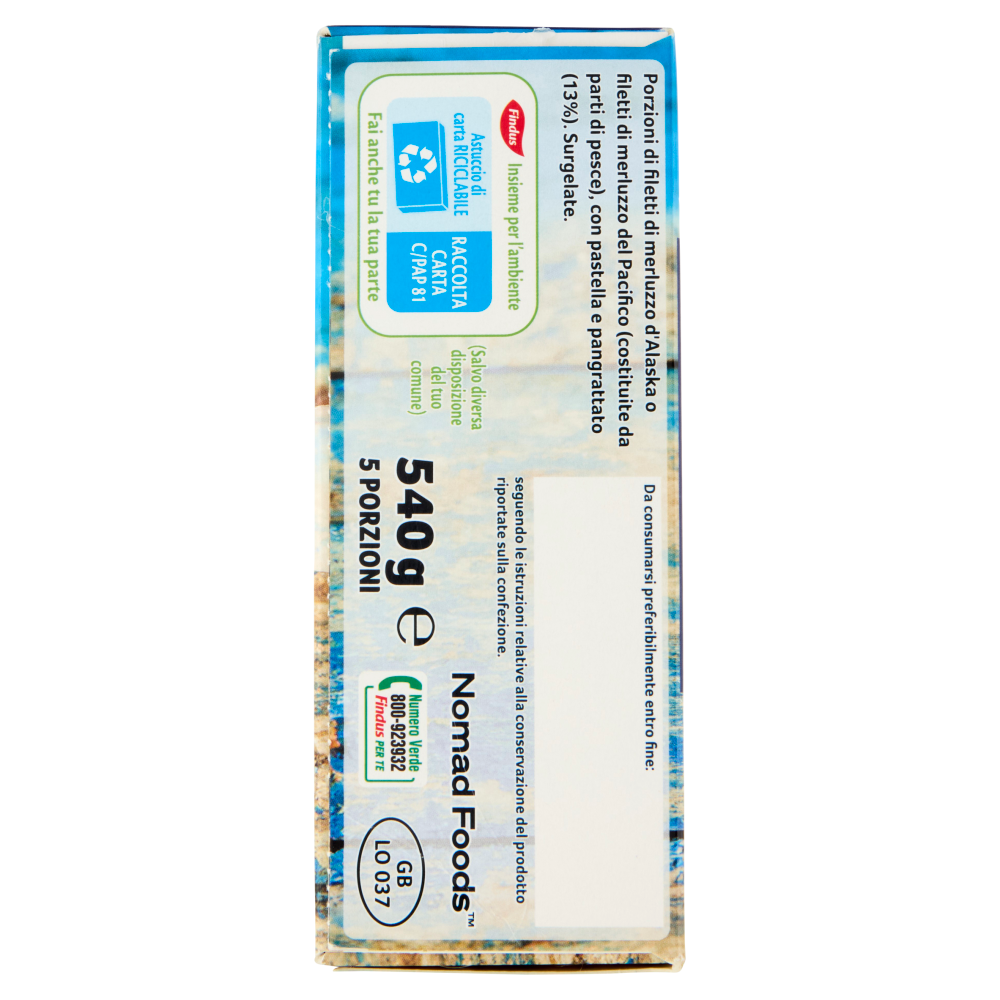 Capitan Findus 5 Croccole con 100% Filetti di Merluzzo - Le originali ...